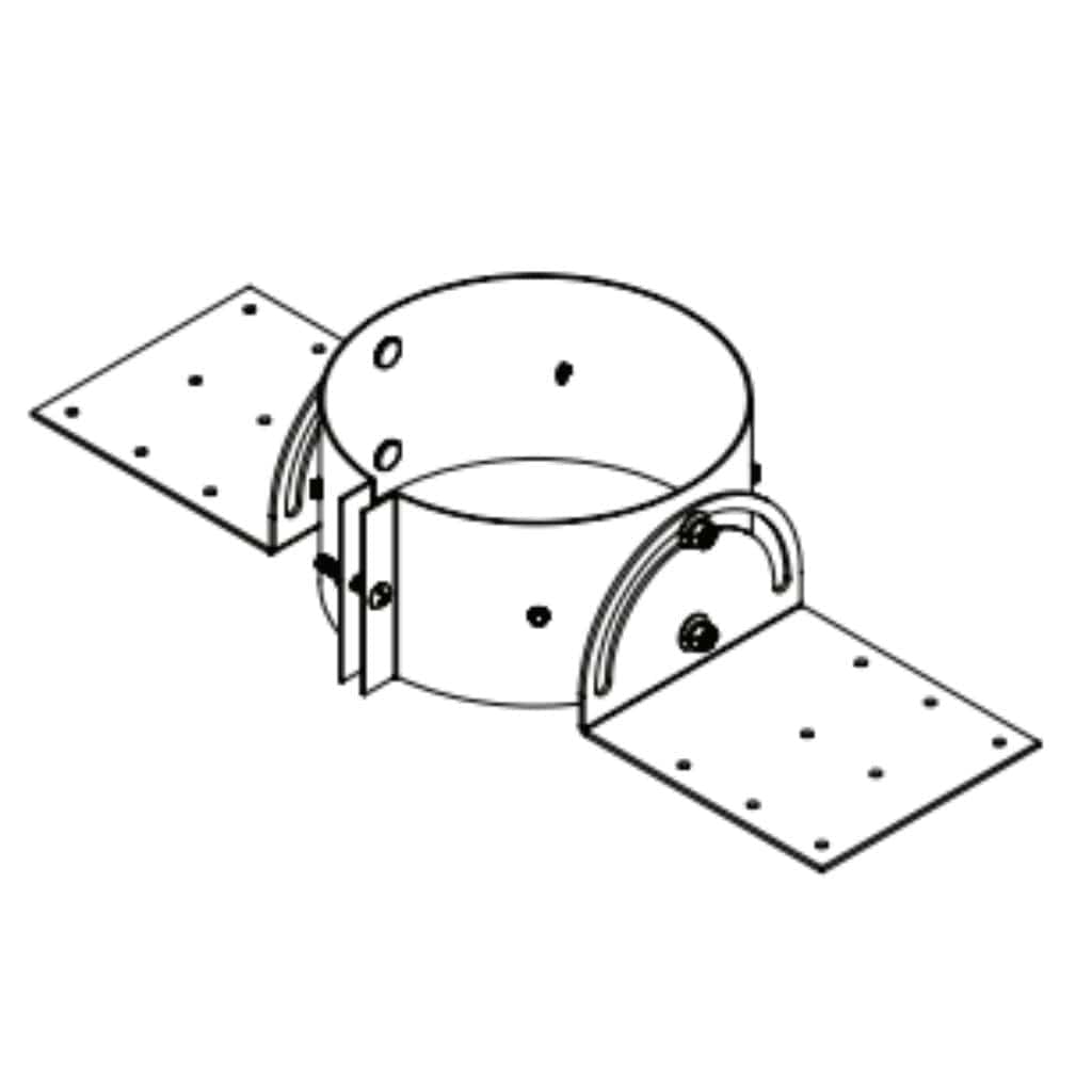 DuraVent | Double-Wall PolyPro 8" Roof Support Venting System — Home ...