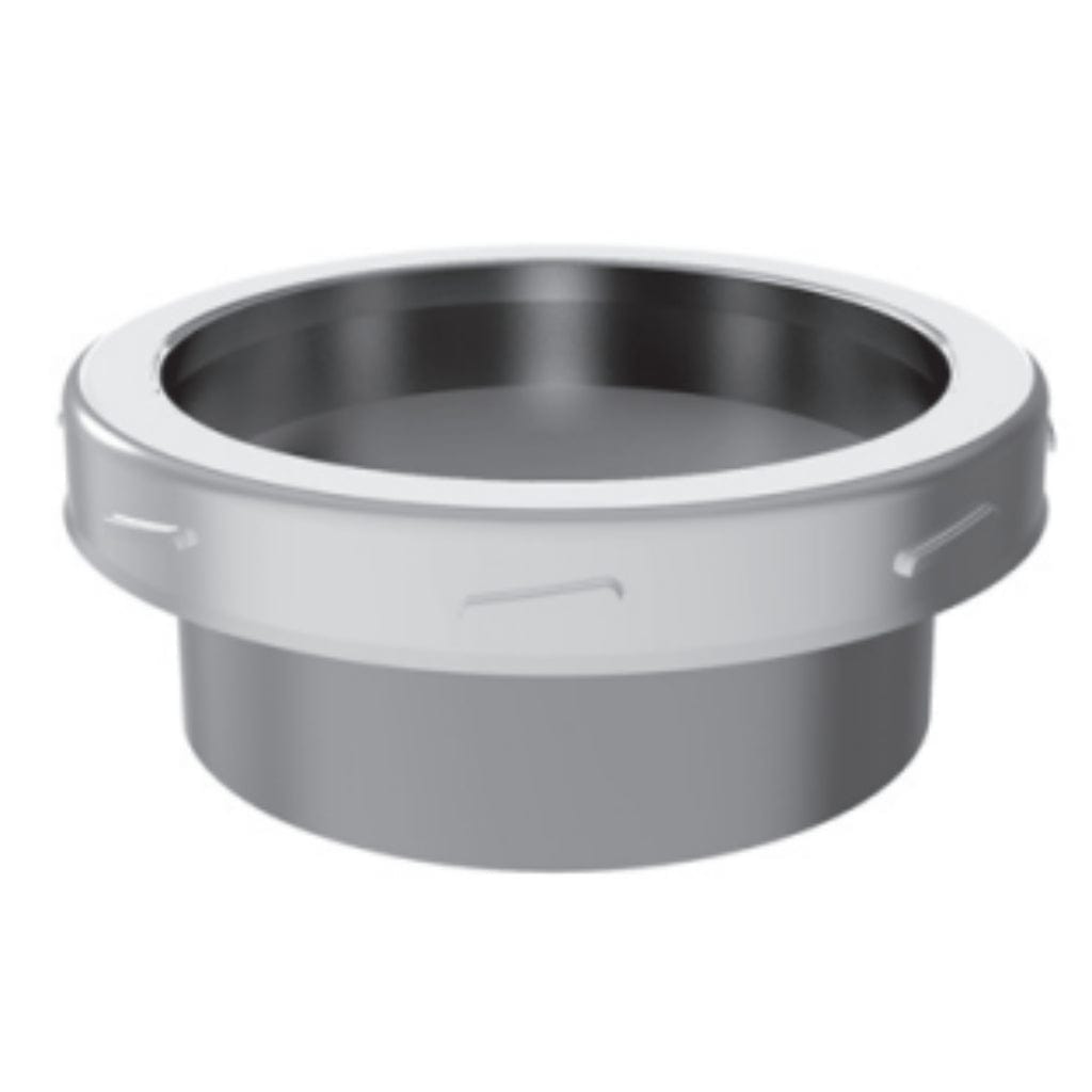 Security Chimneys Secure Black 8CA ASHT Flue Extension with Coupling ...